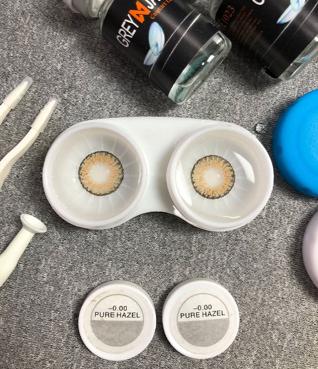 Pure Hazel Contact Lens - Saisaa